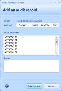 Performing an asset audit (stocktake) – Kaizen Software Blog
